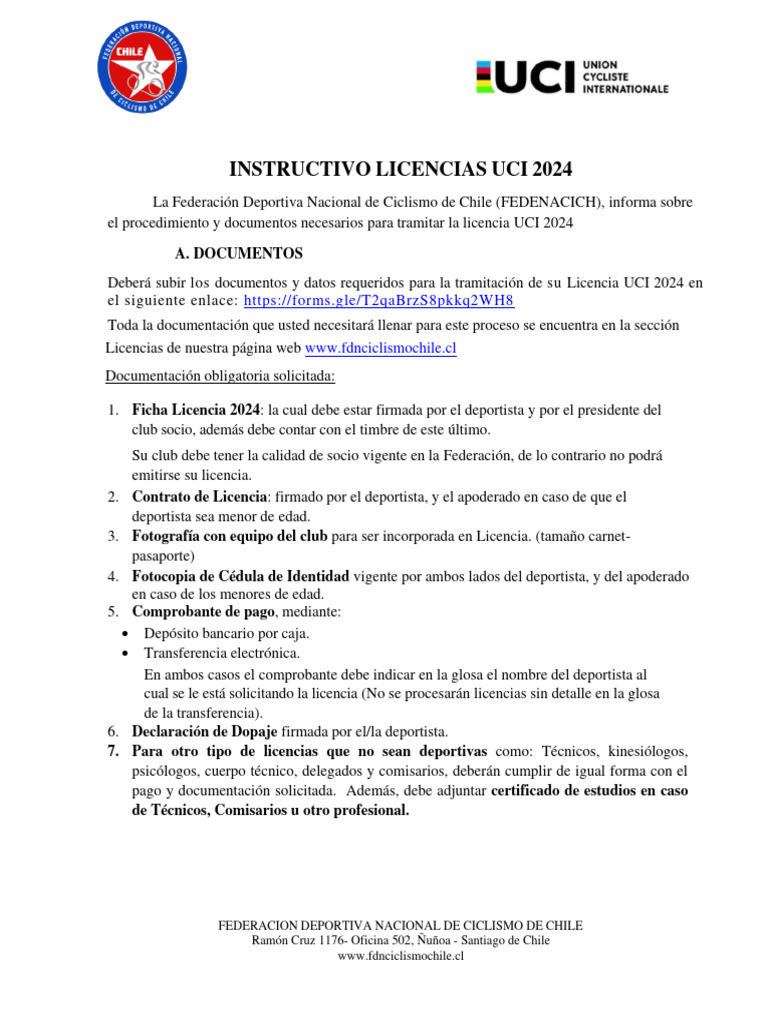 Instructivo Licencias 2024 1 1 | PDF | Finanzas y dinero | Derecho
