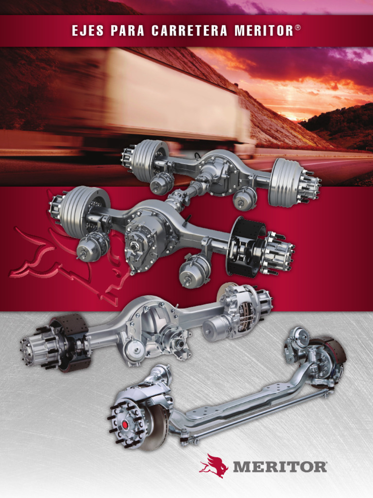 Ejes Meritor | Descargar gratis PDF | Camión | Engranaje