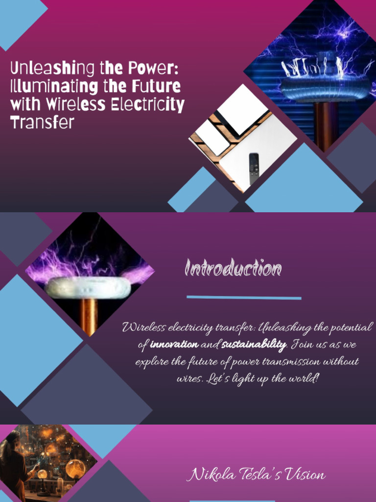Wireless Electricity Transfer | PDF