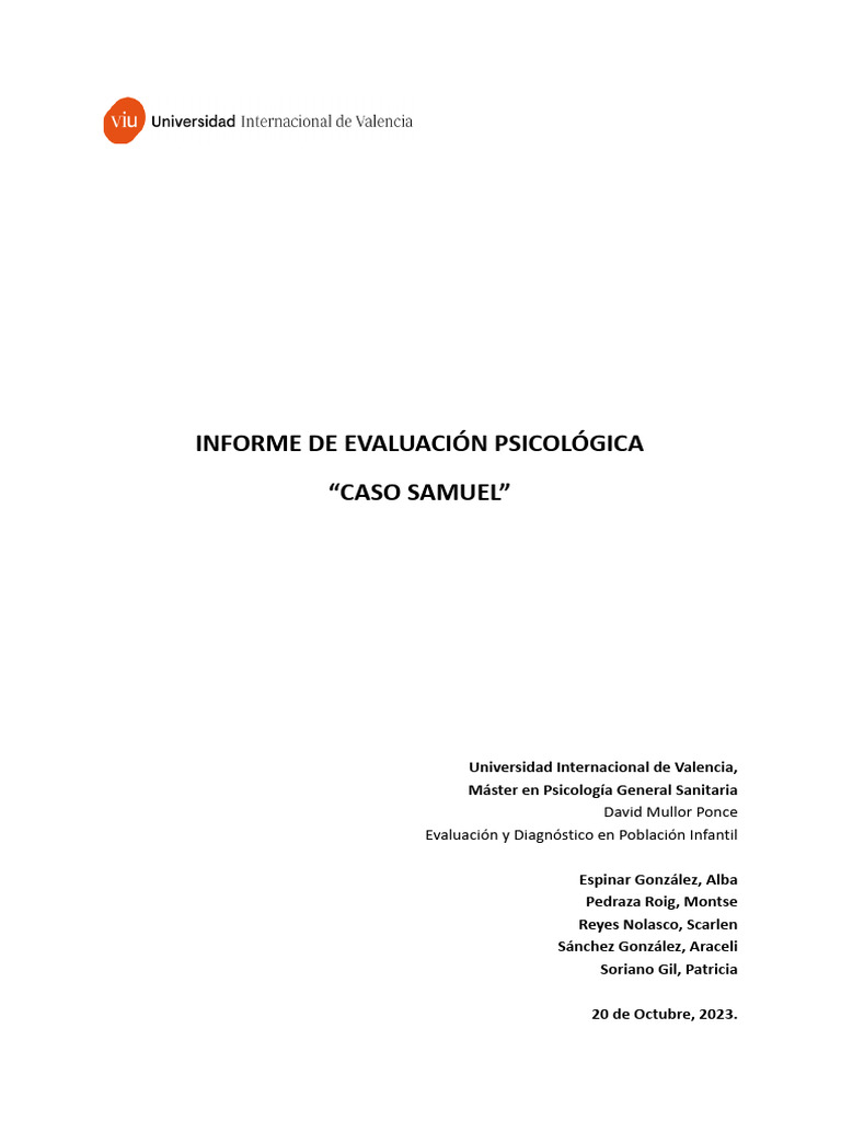 Actividad 3 Evaluaci n Infantil Descargar Gratis PDF
