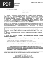 ZUS - US-54 - Informacja o Legalności Zamieszkania o | PDF