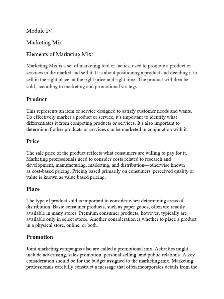 Module IV | PDF
