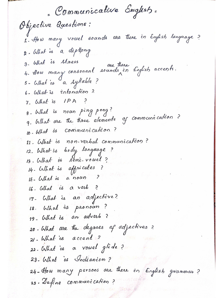 English Question and Answer - 231210 - 131333 | PDF