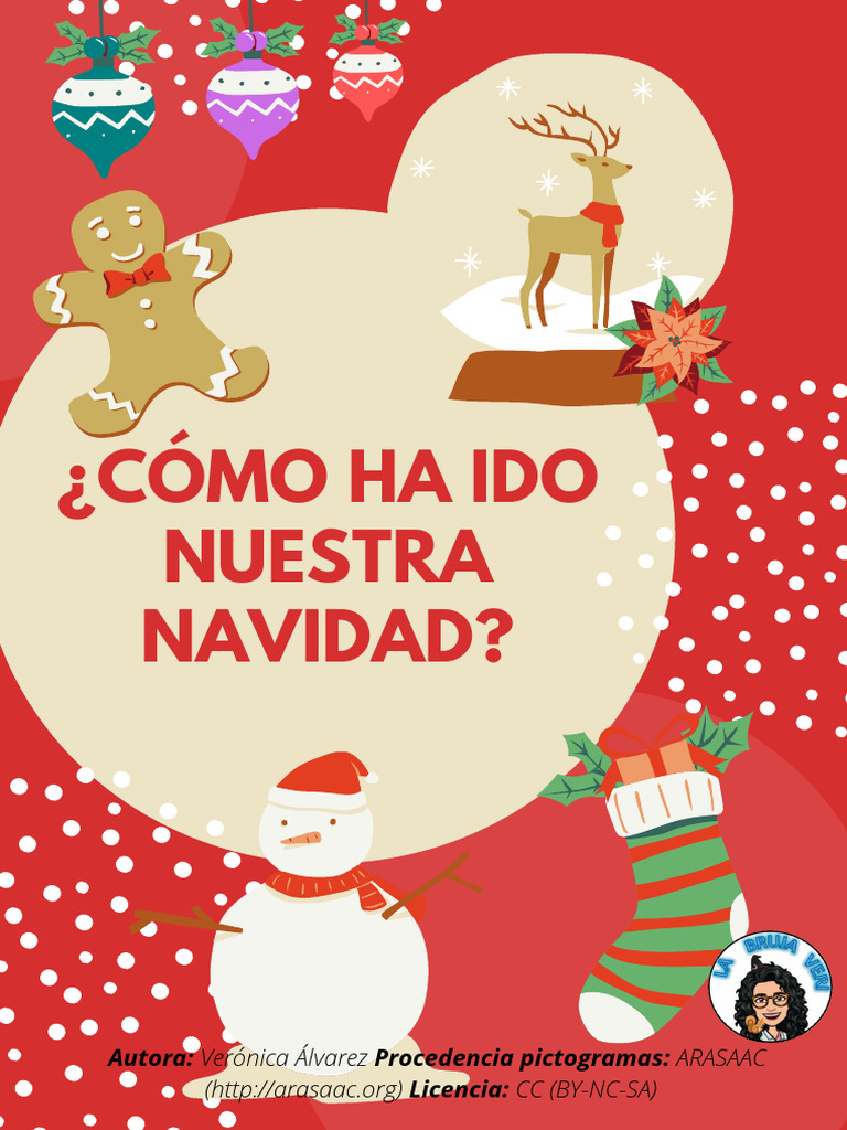 Cuaderno de Trabajo Como Ha Ido Nuestra Navidad | PDF | Navidad | Reyes ...