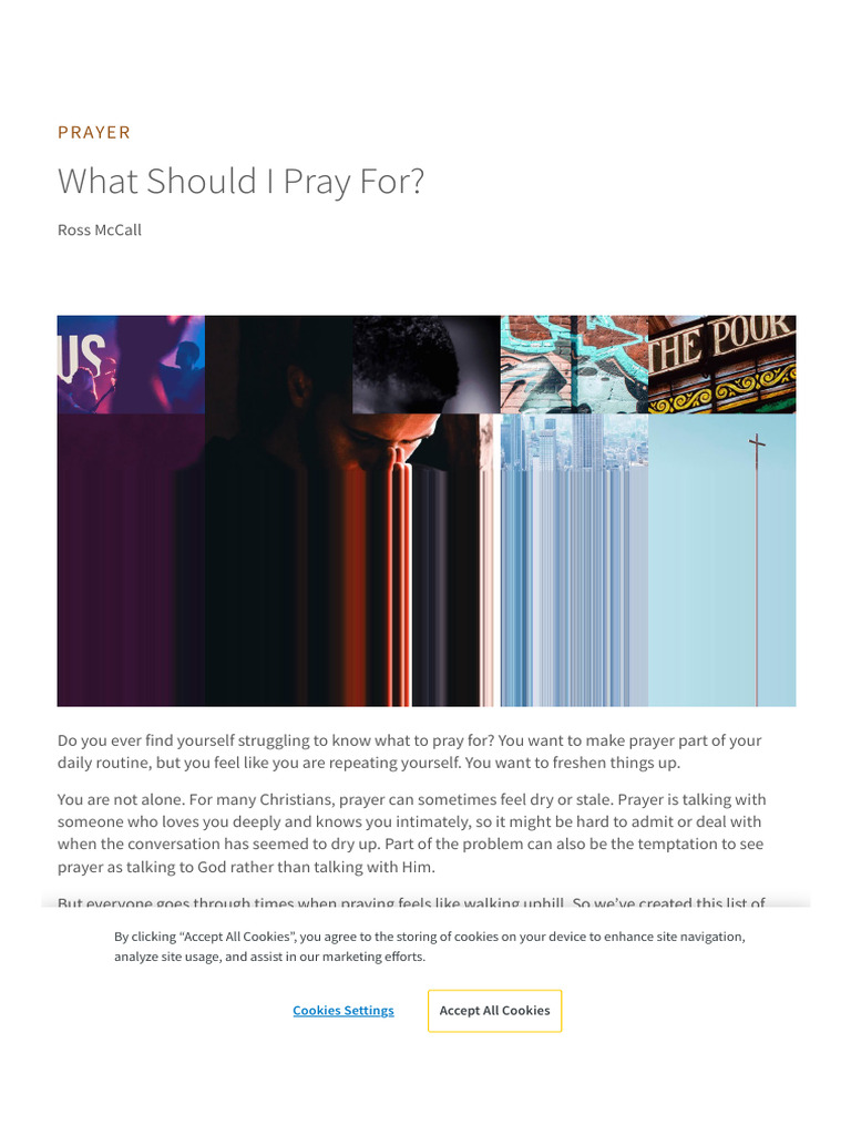 Inspiring Prayer Ideas for Daily Devotion | PDF | Jesus | Prayer
