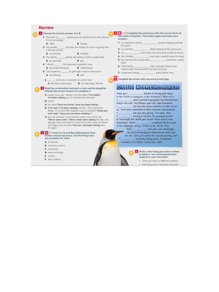 Unit 1 - Revision SB+WB | PDF