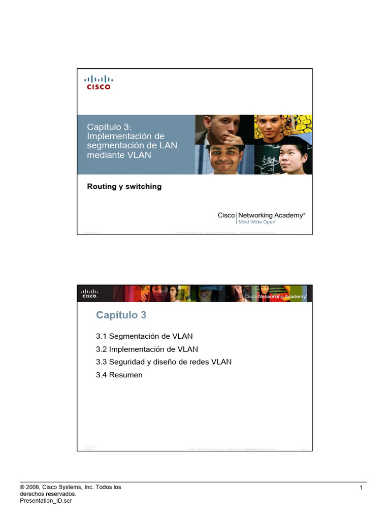 RS MOD - II Ch3 Intra-VLAN New | PDF | Voz sobre IP | Conmutador de red