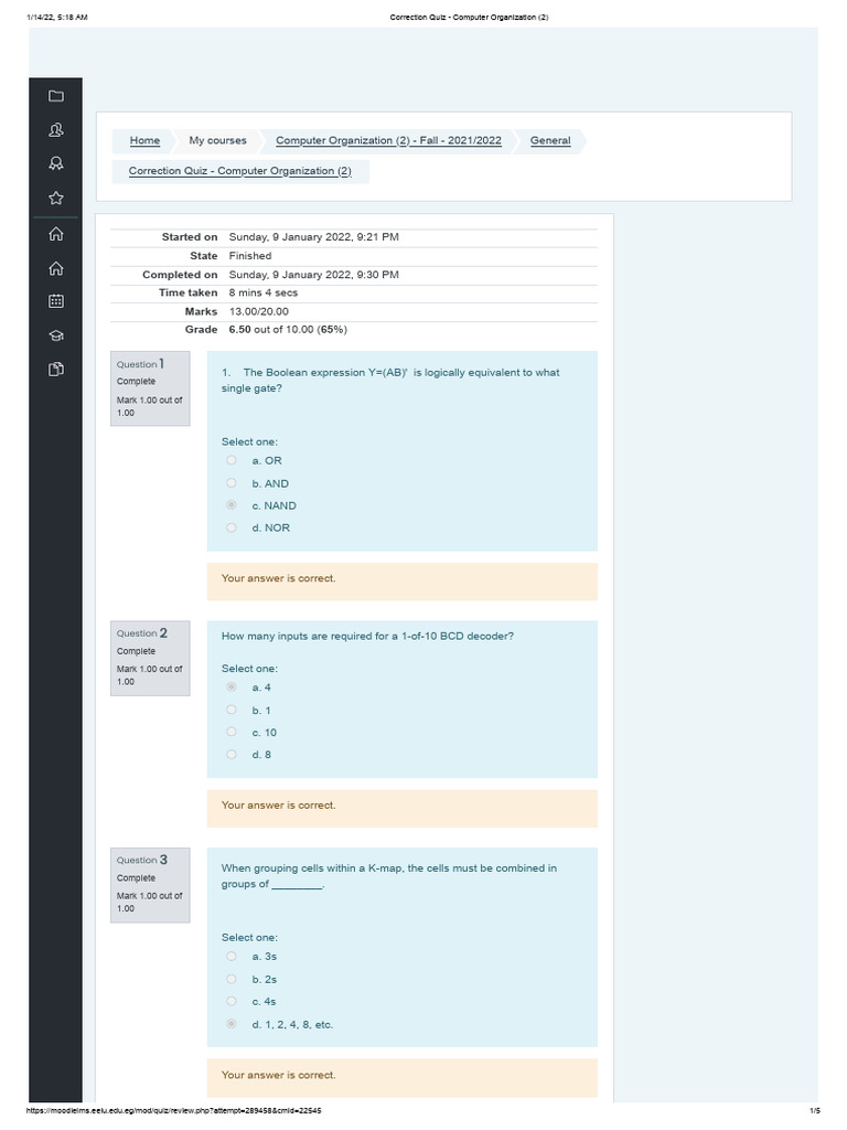 Computer Organization | PDF | Logic Gate | Logic