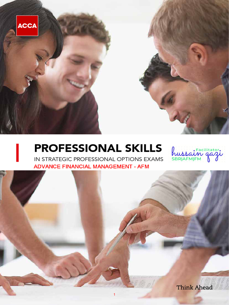 AFM New Professional Skills Marks | Download Free PDF | Evaluation ...