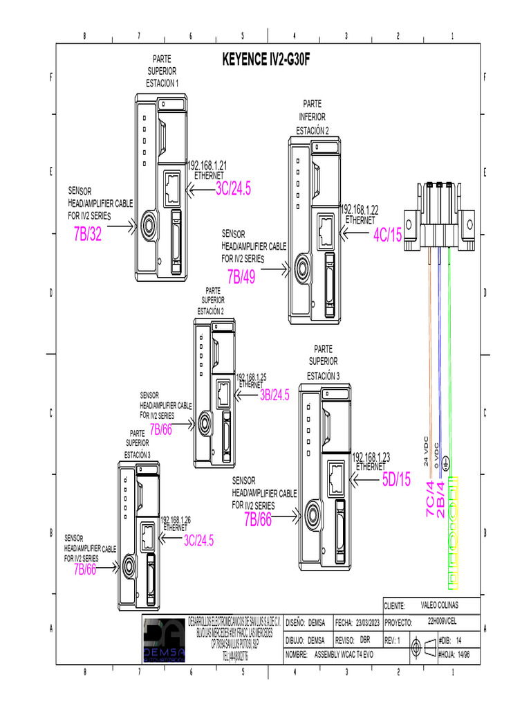 Keyence Iv2-G30F: Parte Superior Estación 2 | PDF