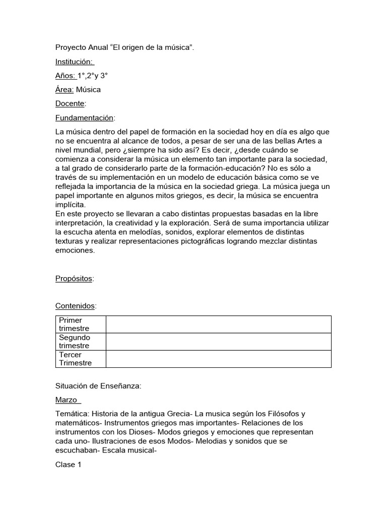 Proyecto Antigua Grecia | PDF