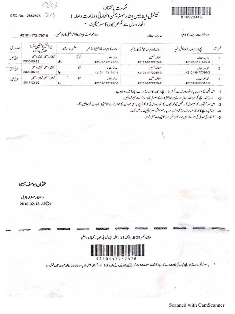Scanned Document Analysis Guide | PDF