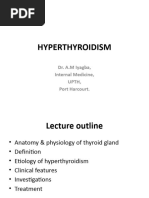 Hyperthyroidism | PDF | Hyperthyroidism | Thyroid