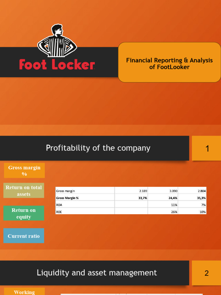 FootLocker Financial Analysis 2022 | PDF | Equity (Finance) | Dividend
