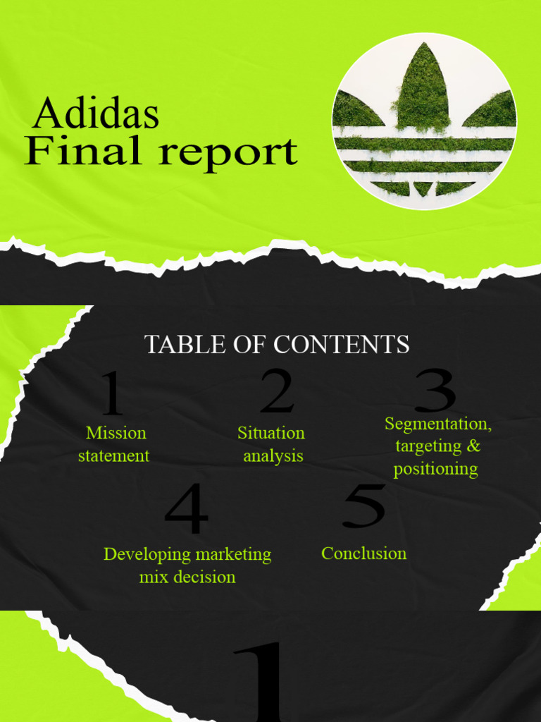 Adidas brand analysis | PDF | Swot Analysis | Marketing