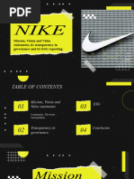 Nike's Vision, Mission, and Values | PDF | Nike | Sustainability