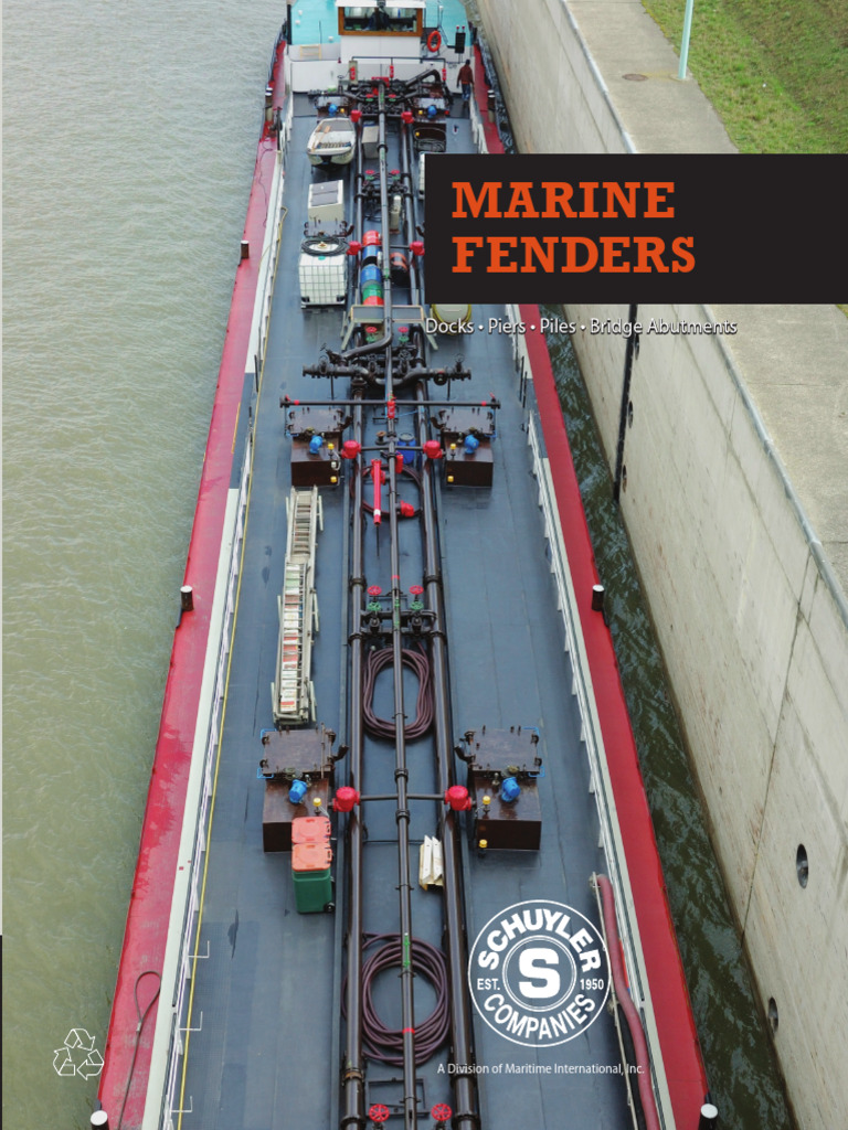 Durable Marine Fenders Guide | PDF | Deep Foundation | Pipe (Fluid ...