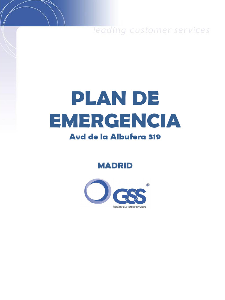 Plan Emergencia - Avd Albufera 319 v.10 | PDF | Herida | Reanimación cardiopulmonar