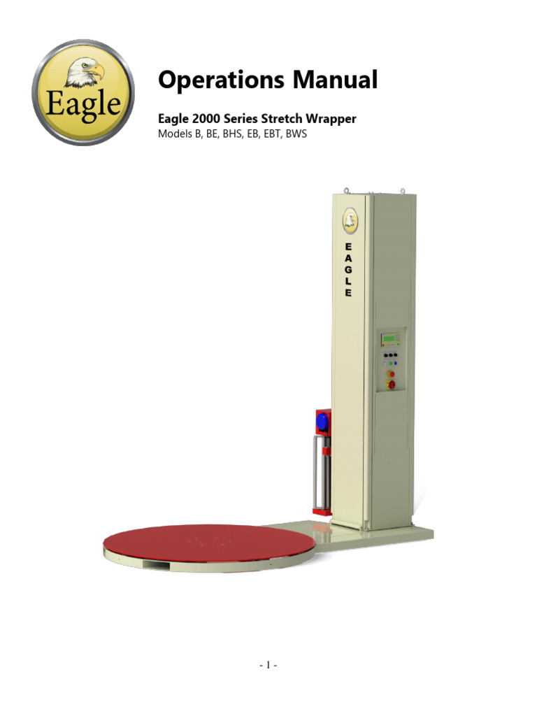 2000 Series Stretch Wrap Machine Manuals | PDF | Screw | Electrical ...