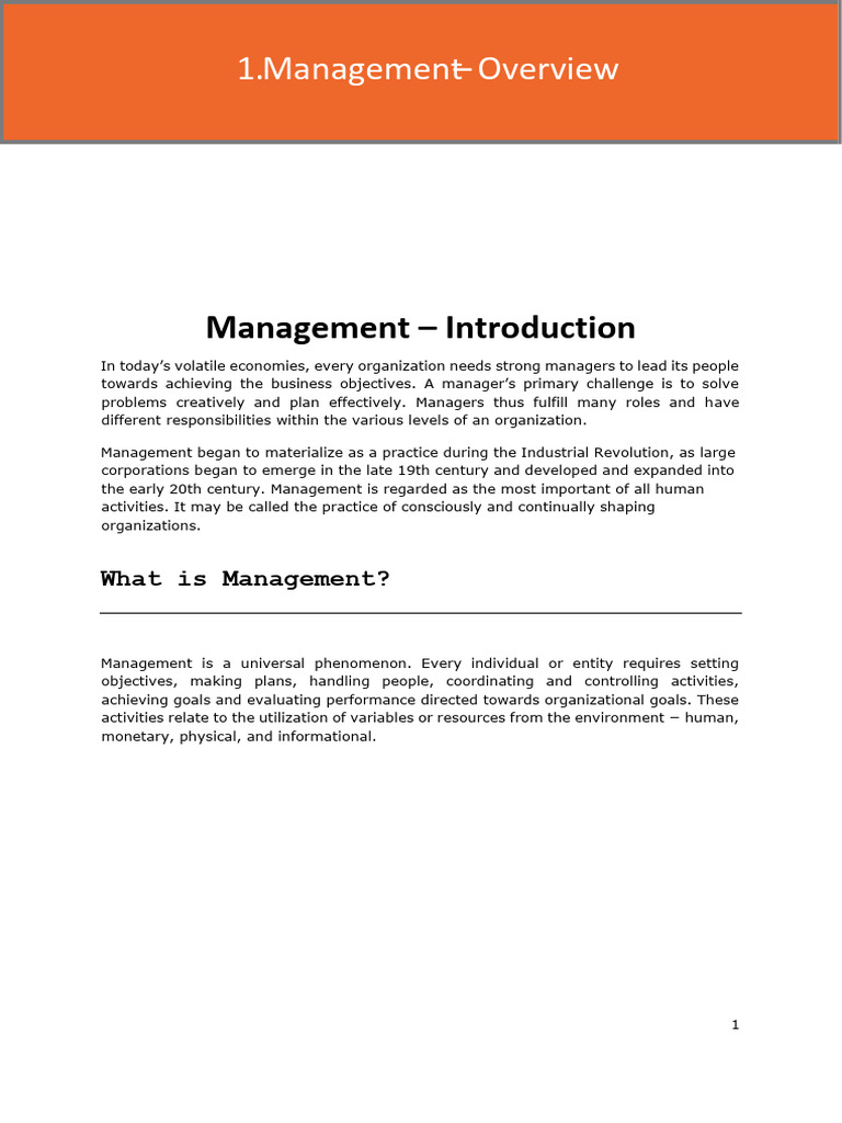 Business Management | PDF | Science | Strategic Planning
