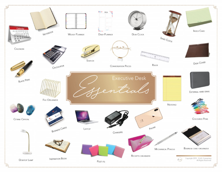 Executive Desk Essentials - v2 - English | PDF