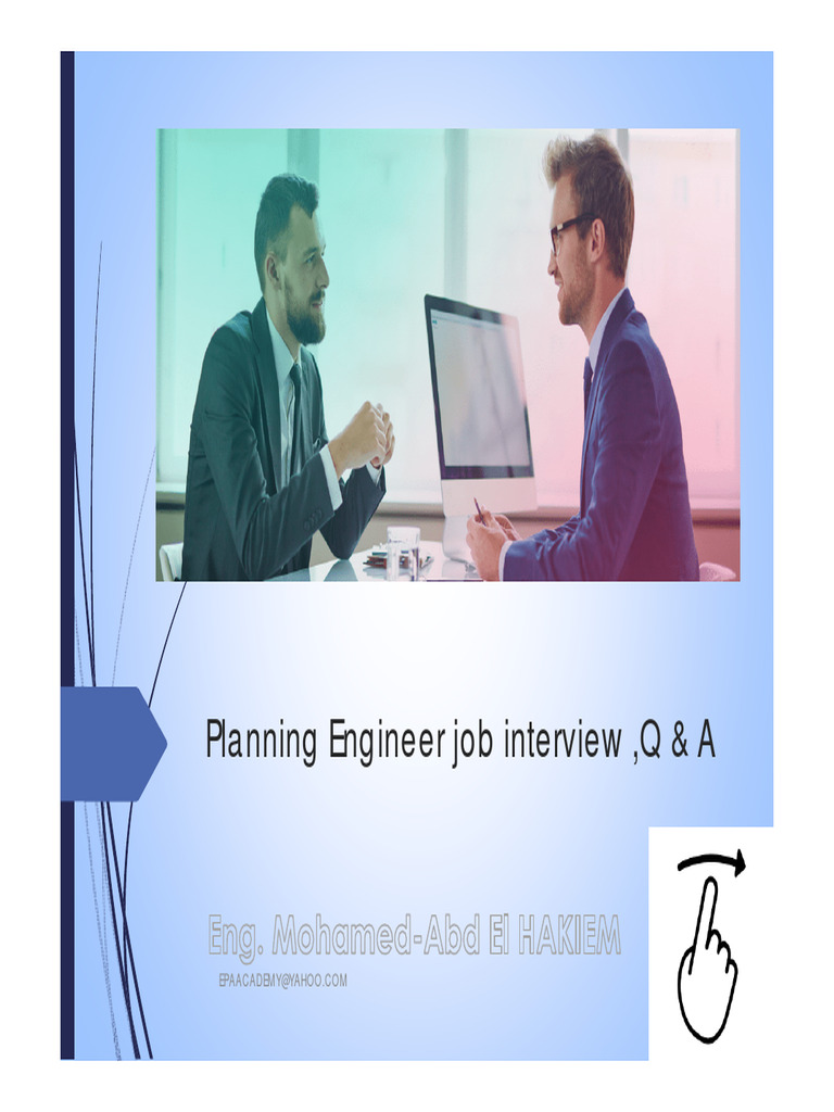 Planning Engineer Job Interview Q A 1705458808 | PDF | Financial Risk ...