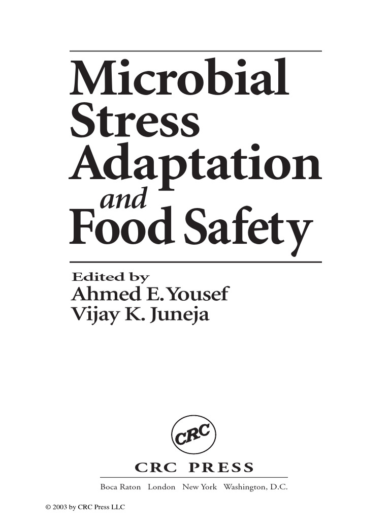 Microbial Stress Adaptation and Food Safety | PDF | Ultraviolet | Dna ...