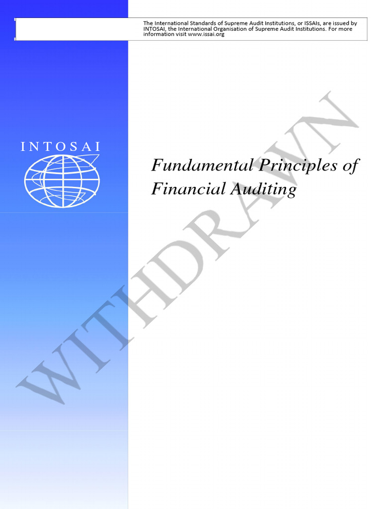 Issai 200 | PDF | Audit | Financial Audit