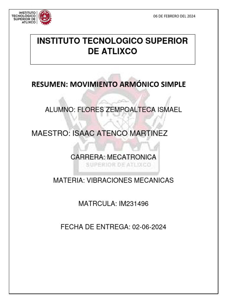 Vibra | PDF | Oscilación | Frecuencia