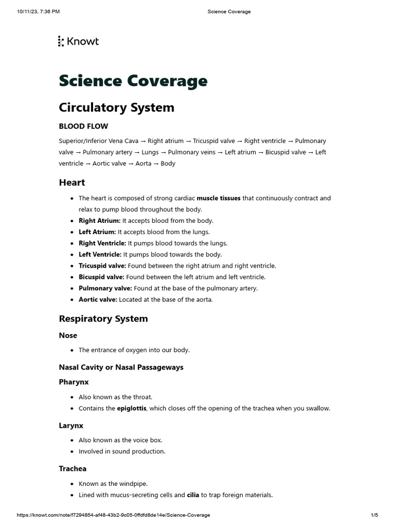Science Coverage | Download Free PDF | Cellular Respiration | Adenosine ...