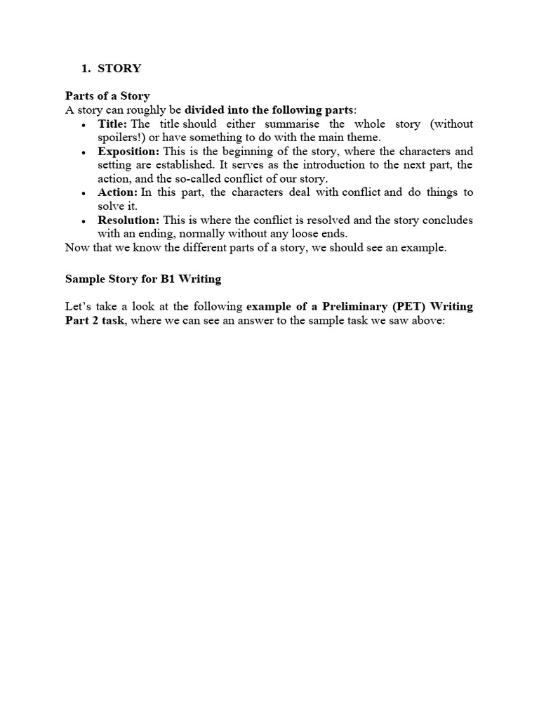 HOW To Write Fo PET Email, Article, Story | PDF | Ellipsis | English ...