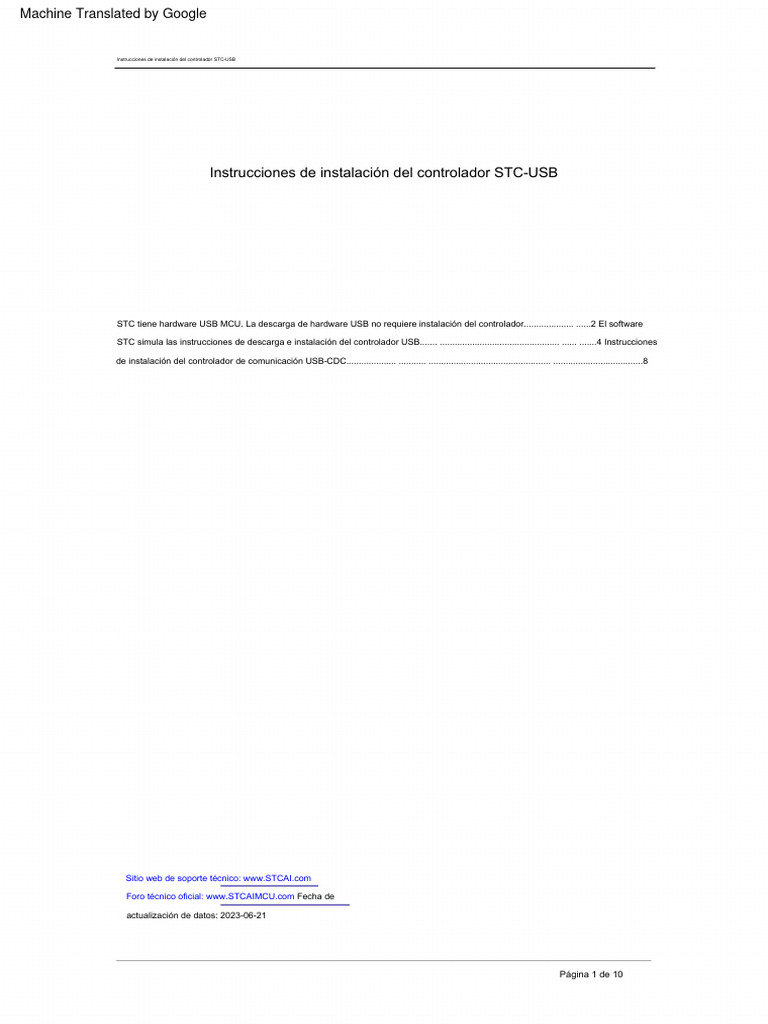 STC USB驱动安装说明 | PDF | Hardware de la computadora | USB