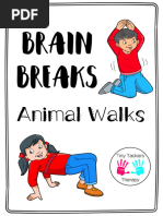 Animal Walk Cards 1 | PDF