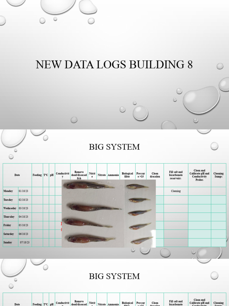 New Data Logs Building 8 Pdf Chemistry