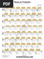 POSICIONES DE LA TROMPETA - Trumpet in BB | PDF