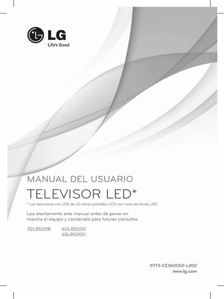Lg Spanish Manual 8 6 Rc Following Mexico Request Descargar