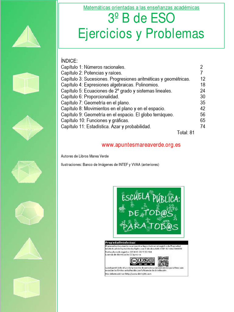 Ejercicios 3B | PDF | Número racional | Matemáticas