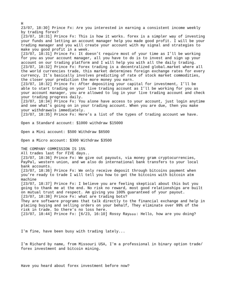 Banking Format | PDF | Foreign Exchange Market | Investing