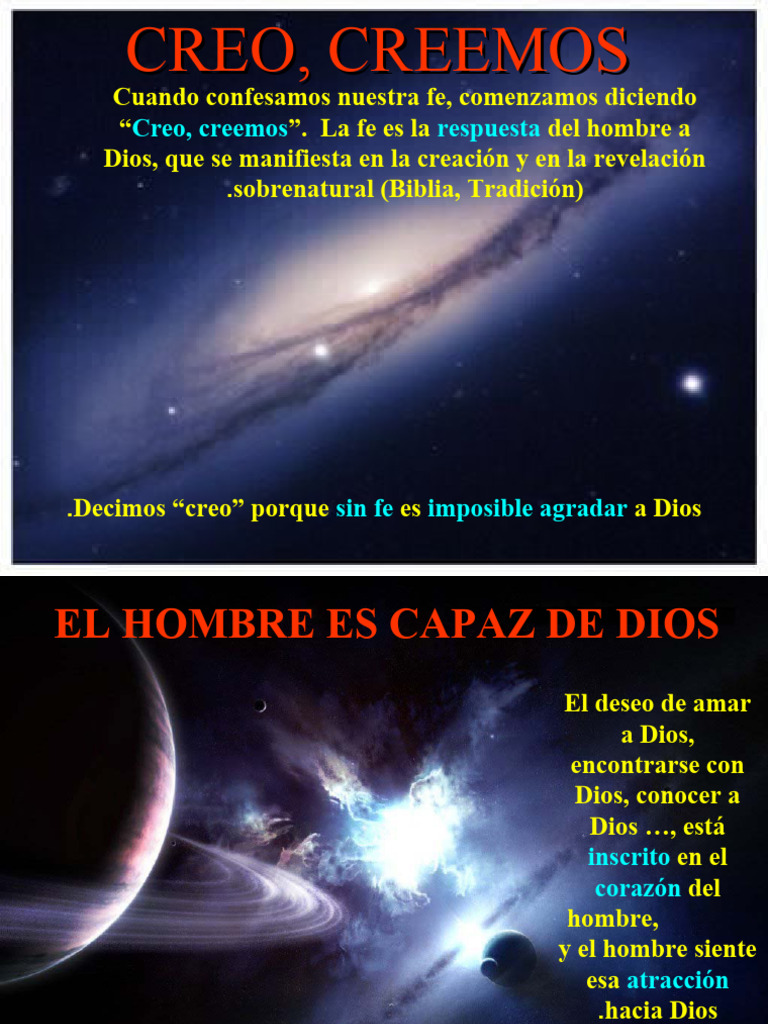 Credo - Credo Creemos 1 | PDF | Religión y espiritualidad