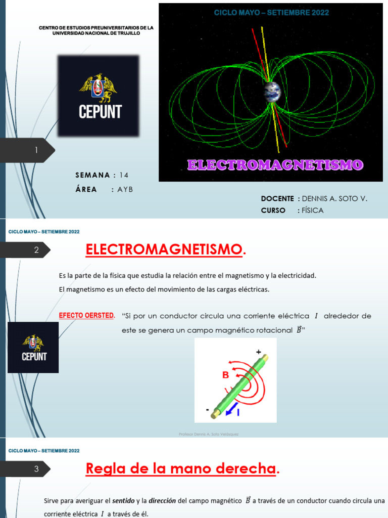 Electromagnetismo | PDF | Campo magnético | Electromagnetismo