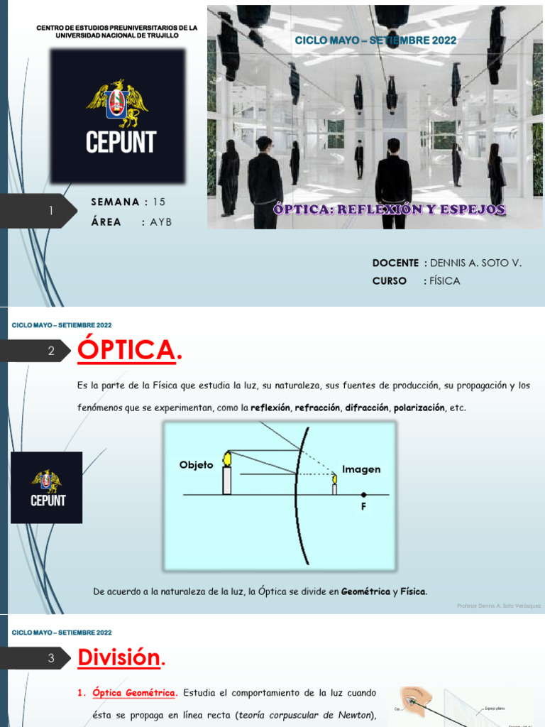 Optica | PDF | Ligero | Óptica