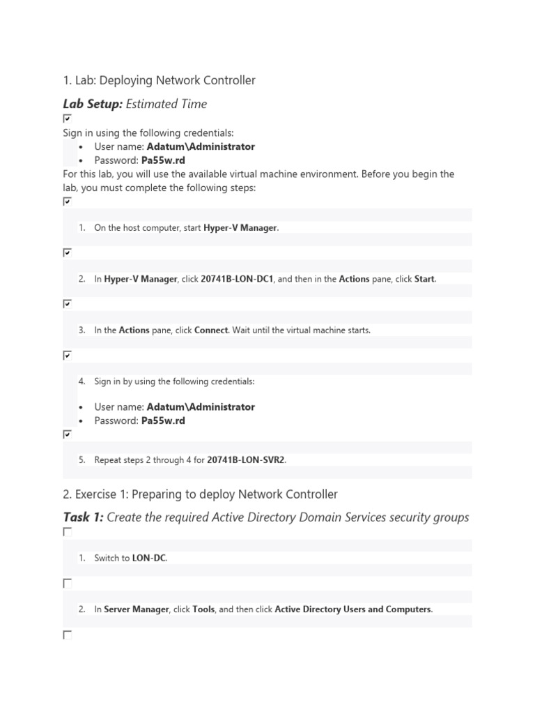Module 11 - Implementing Software Defined Networking | PDF | Active ...