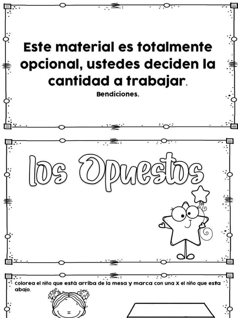 Los Opuestos | PDF