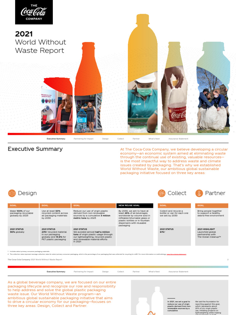 Coca Cola Impact Report