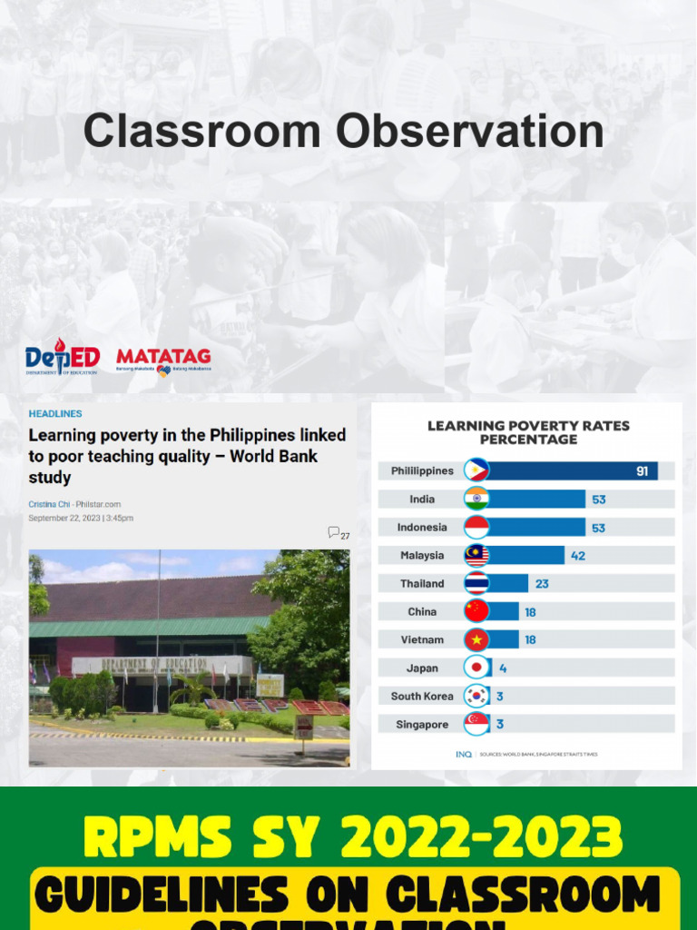 Challenges in Classroom Observation Process | PDF | Learning | Teachers