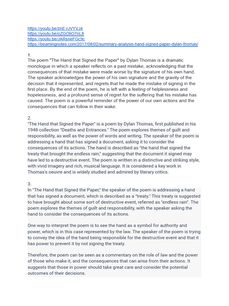 The Hand That Signed The Paper | PDF | Woman | Social Exclusion