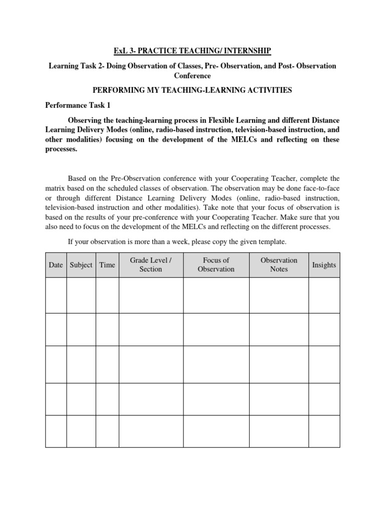 Week 3 Tasks | PDF | Rubric (Academic) | Behavioural Sciences