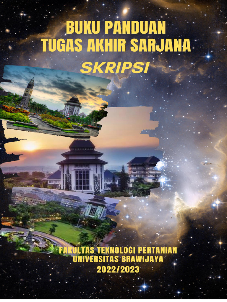 Final - Revisi - Buku Panduan Tugas Akhir Sarjana - SKRIPSI 2022-2023 | PDF