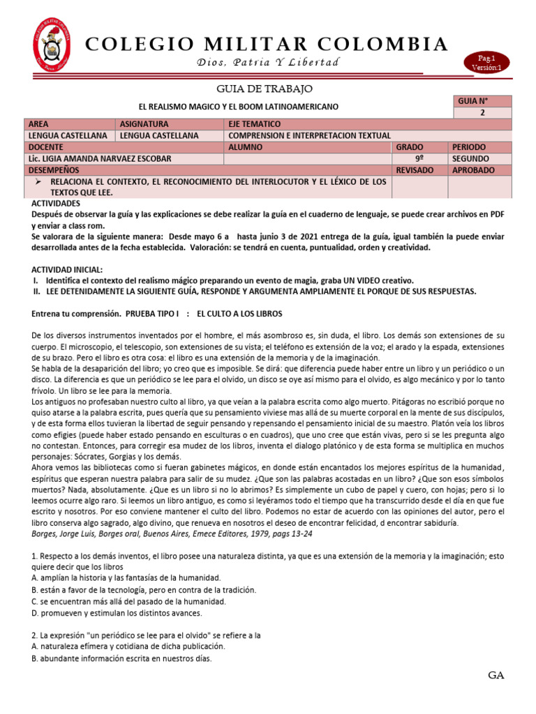 Realismo Mágico y Culto al Libro | PDF | Pensamiento | Platón