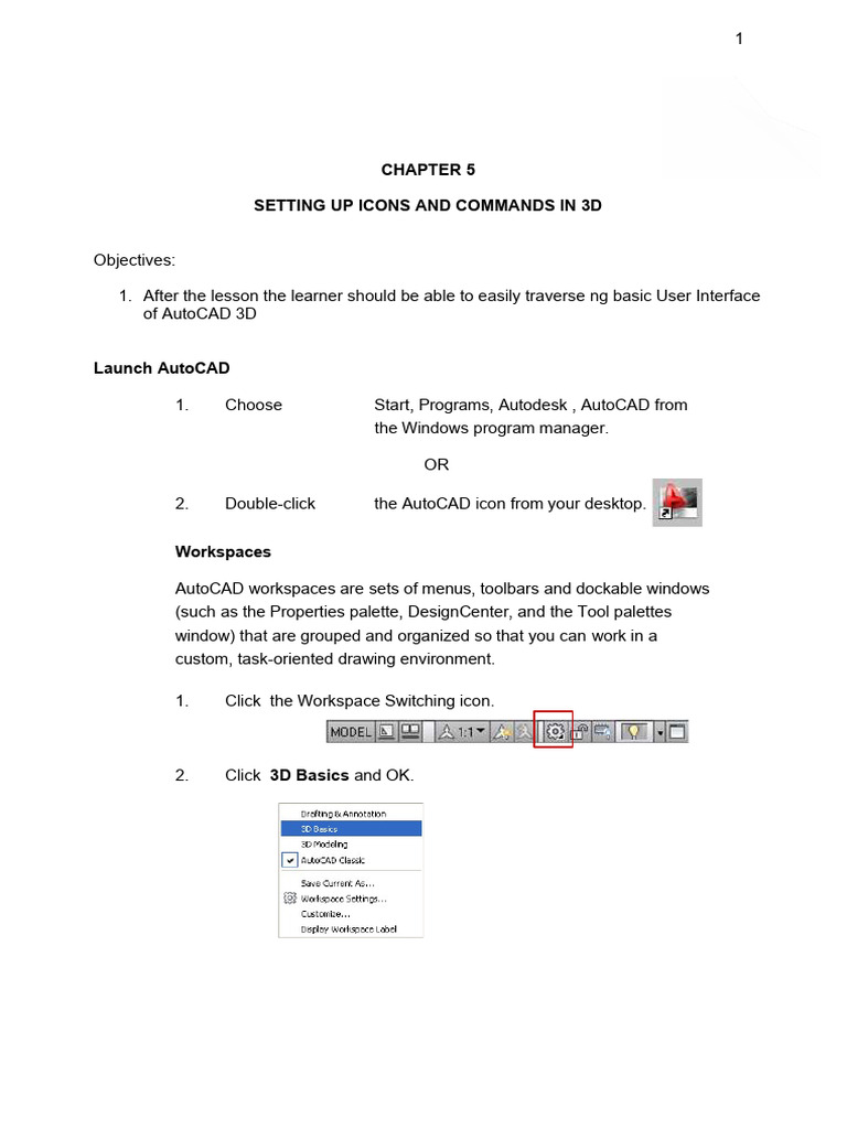 Cad Manual 2 | PDF | 3 D Computer Graphics | Extrusion